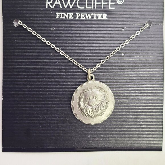 Rawcliffe | Jewelry | Rawcliffe Vintage Pewter Pomeranian Necklace ...